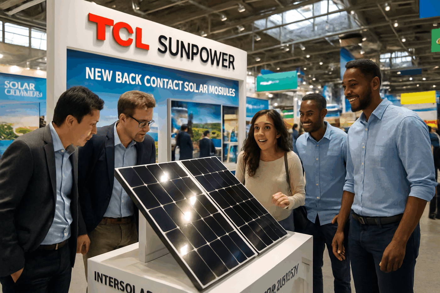 TCL SunPower dévoile ses nouveaux modules solaires à contacts arrière ...